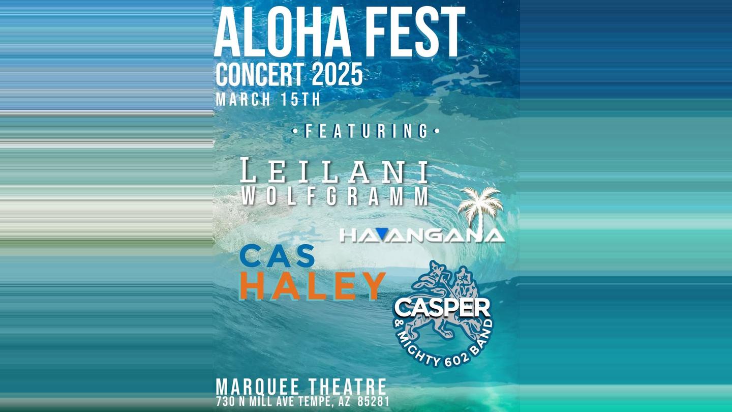 Aloha Fest Concert 2025 @ Marquee Theatre (15 Mar 2025)